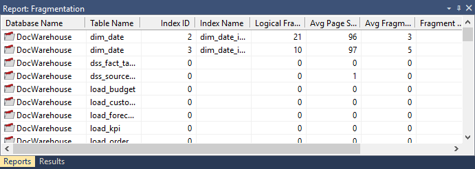 Fragmentation - WhereScape RED 10.2.0.0 - Product Documentation